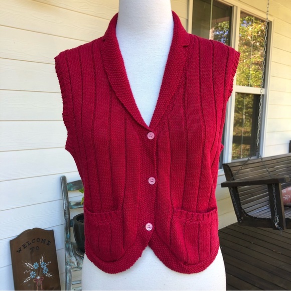 Vintage | Jackets & Coats | Vintage Carroll Reed Vest | Poshmark
